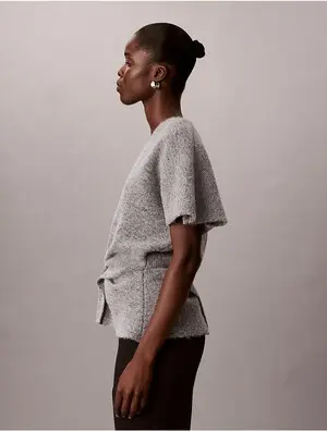 Calvin Klein Twist Front V-neck Sweater