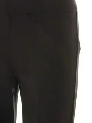 RUE DU BAC Pressed-crease Elasticated-waist Slim-fit Trousers