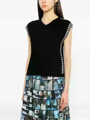AGNES B. Sleeveless Top