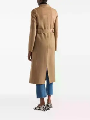 Prada Single-breasted Double-cloth Coat