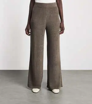 Colombo Cashmere-blend Wide Trousers