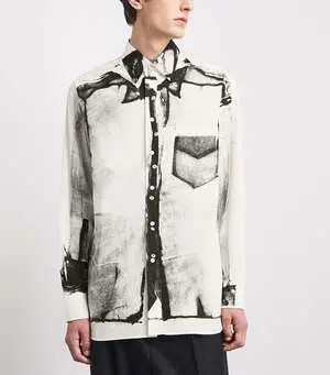 Paul Smith Cotton Garment Print Shirt