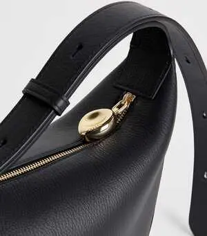 JOSEPH Large Leather Bean Shoulder Bag