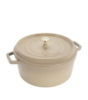 STAUB Round Cocotte - Beige