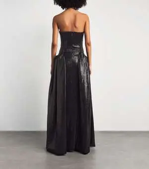 16Arlington Strapless Sequin Mavi Gown