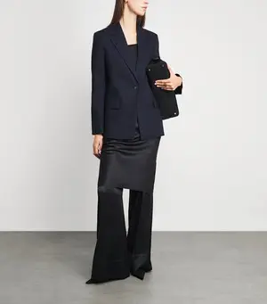 JOSEPH Wool-silk-blend Jackie Blazer