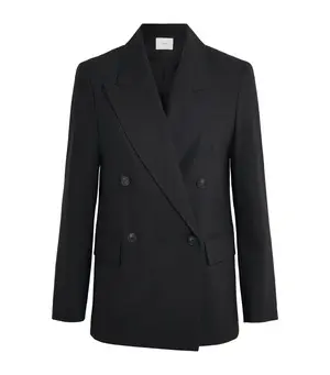 JOSEPH Wool-blend Jaden Blazer - Black