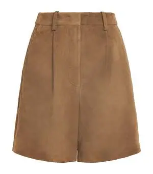 JOSEPH Suede Suze Shorts