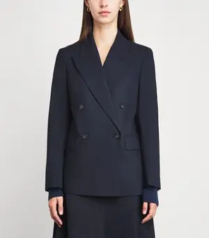 JOSEPH Wool-silk-blend Jaden Blazer
