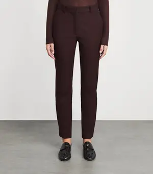 JOSEPH Stretch-gabardine Coleman Trousers