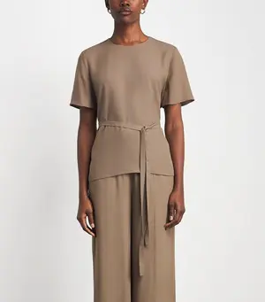 JOSEPH Crepe Atheris Blouse