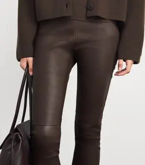 JOSEPH Stretch-leather Leggings