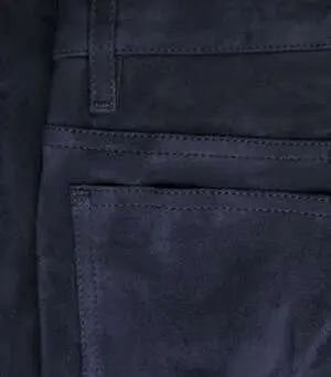 JOSEPH Suede Stretch Duke Trousers
