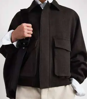 LE17SEPTEMBRE Wool Bomber Jacket