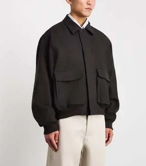 LE17SEPTEMBRE Wool Bomber Jacket