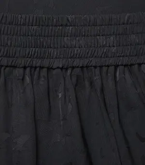 JOSEPH Jacquard Cara Wide-leg Trousers