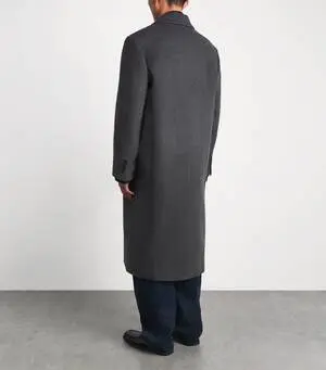LE17SEPTEMBRE Wool Double-breasted Overcoat
