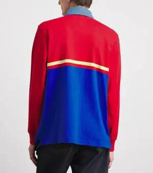 JW Anderson Cotton Contrast Rugby Shirt