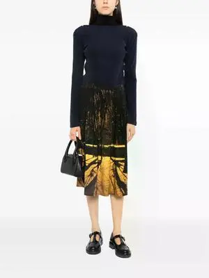 AGNES B. Long-sleeve T-shirt - Blue