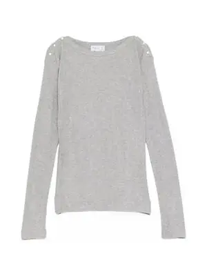 AGNES B. Long-sleeve T-shirt - Grey