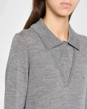THE GARMENT Bergen Merino Wool Polo Sweater