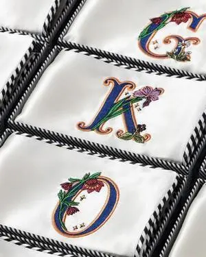 Slip Pure Silk Embroidered Queen Pillowcase