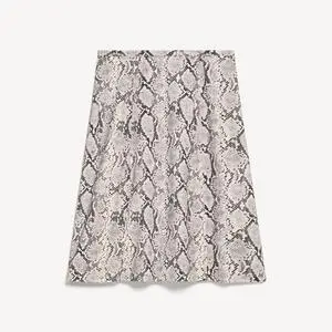 Theory Double Vent Skirt In Python Wool