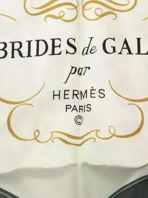 Hermès 20th Century Brides De Gala Silk Scarf 90 Scarves