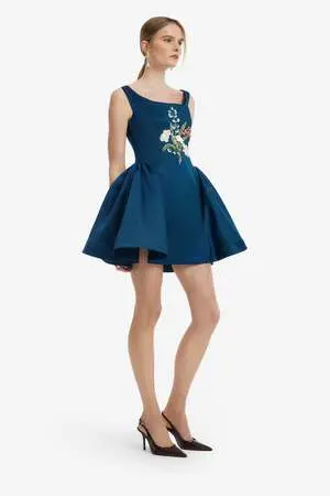 LEO LIN Zaya Embellished Mini Dress