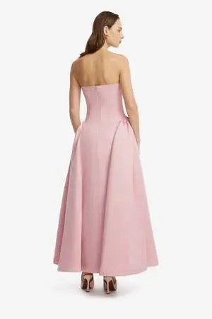 LEO LIN Viola Embellished Bustier Maxi Dress