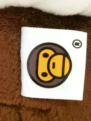 A BATHING APE Baby Milo Bunny Plush Keychain - Brown