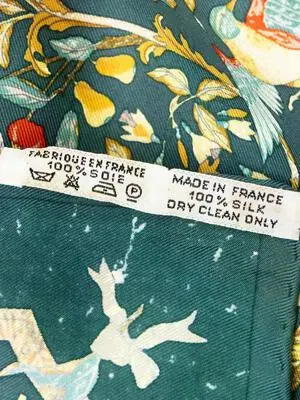 Hermès 1980-2000 Pierres D Orient Et D Occident Silk Scarf 45 Scarves - Green