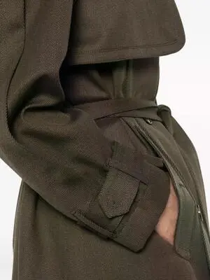 Victoria Beckham Double-breasted Belted Trench Coat