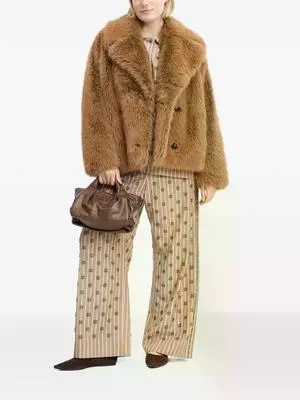 Munthe Vestine Faux-fur Double-breasted Jacket