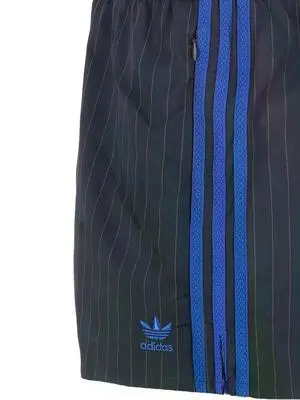 Adidas X Wales Bonner Pinstripe Shorts