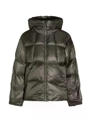 GOLDWIN Crystallite Quilted Hooded Coat - Brown