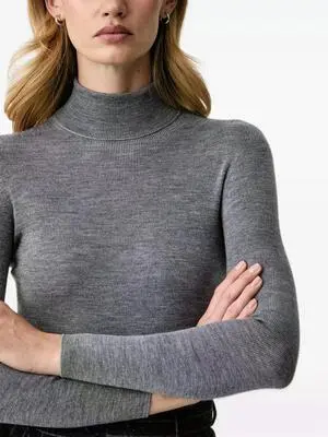 ISABELLE BLANCHE Ribbed-knit Roll-neck Sweater