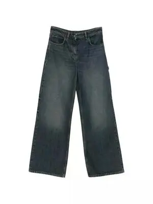 COURREGES Wide-leg Carpenter Jeans - Blue