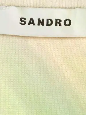 Sandro Beaded Cropped Cardigan