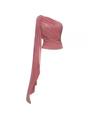 LIKA Ruched Draped Top