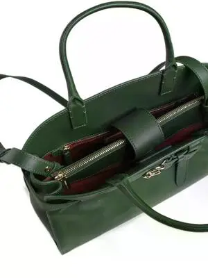COCCINELLE Medium Sabine Buckle-detail Leather Tote Bag