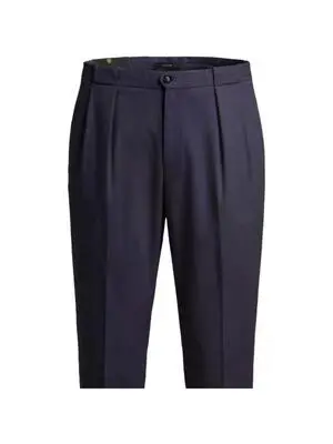 BRIGLIA 1949 Pleated Tapered-leg Trousers