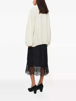 Frenckenberger Gypsy Shawl-collar Cardigan