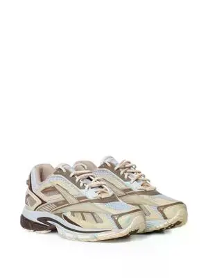 REEBOK Premier Road Ultra Leather Panelled Mesh Sneakers - Neutrals