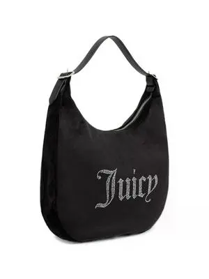 Juicy Couture Kimberly Rhinestone-embellished Logo-print Tote Bag