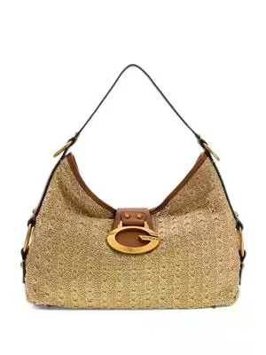 Guess Camden Large Shoulder Bag - Neutrals
