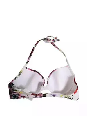 Dolce & Gabbana Floral-print Bikini Top