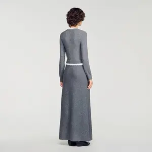 Sandro 2-in-1 Maxi Dress