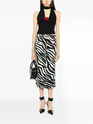 FRANCOISE PINTON - PARIS Tina Midi Skirt