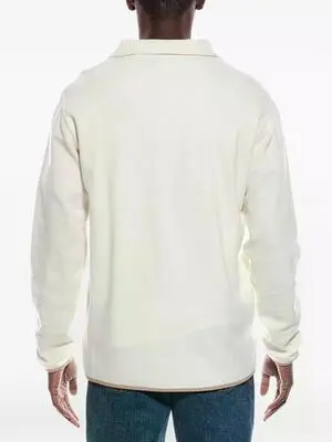 Brunello Cucinelli Logo-embroidered Quarter-zip Sweater